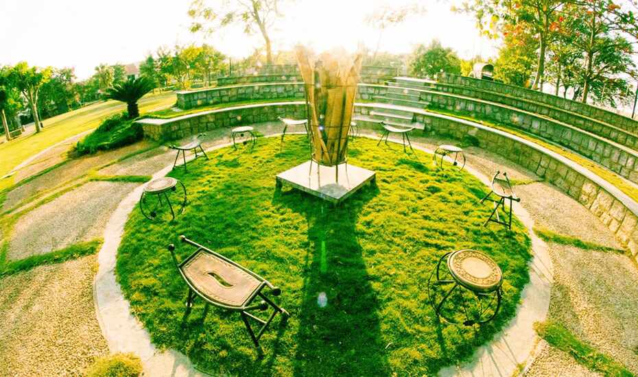 Summer green resort for team outing in Hyderabad